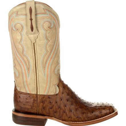 Durango® Premium Exotics™ Women's Full-Quill Ostrich Sunset Durango® Premium Exotics™ Women's Full-Quill Ostrich Sunset
